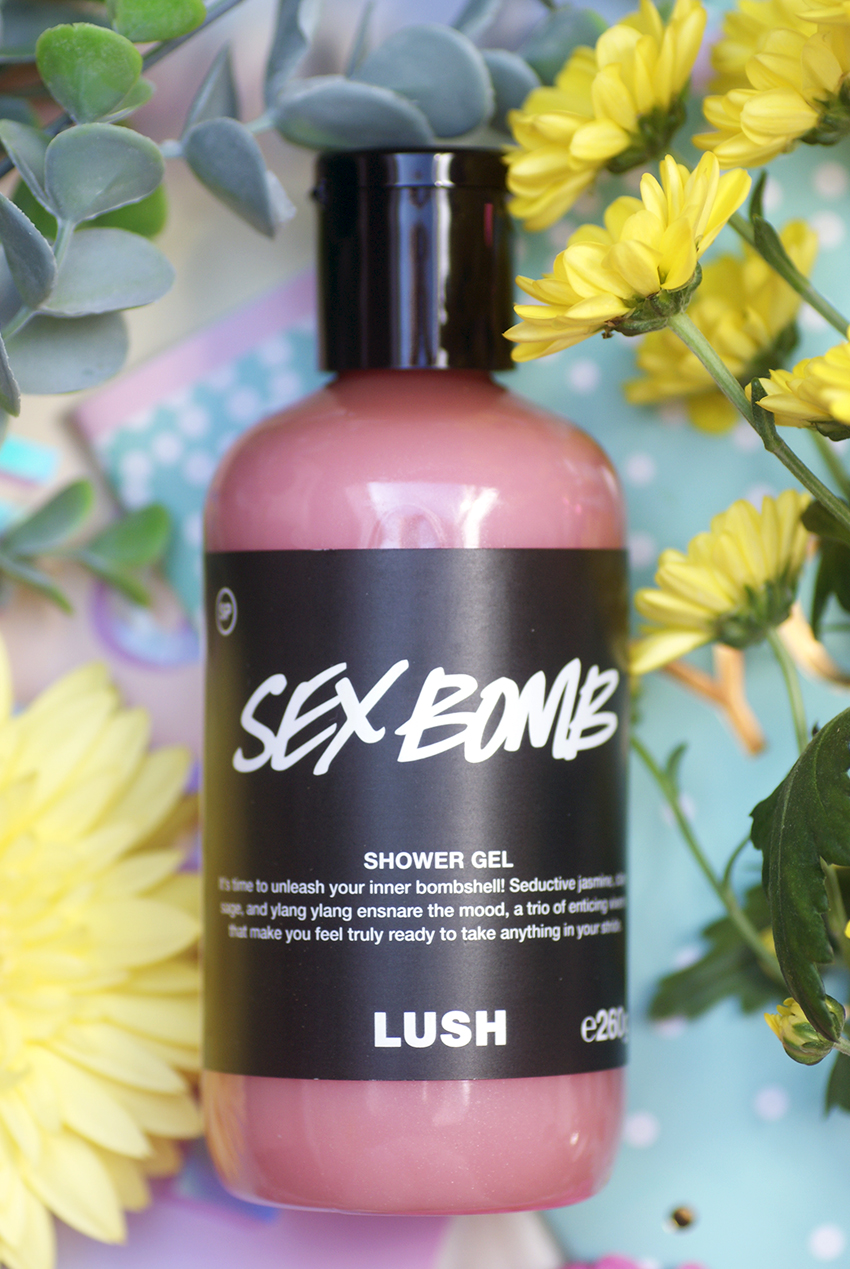 Review Lush Sex Bomb Shower Gel Oh My