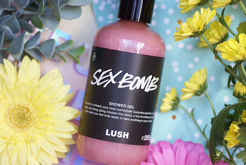 Review Lush Sex Bomb Shower Gel Oh My