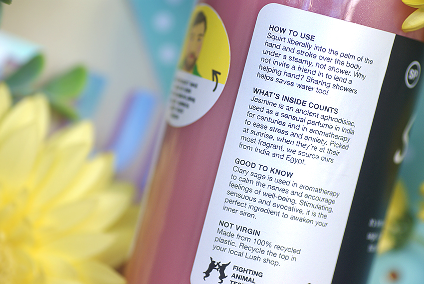 Review Lush Sex Bomb Shower Gel Oh My