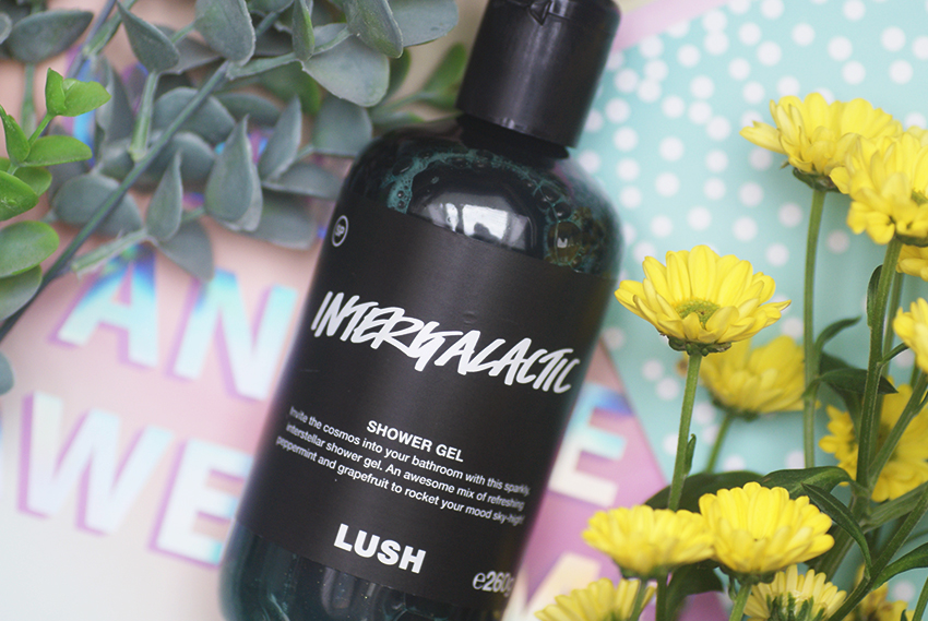 Review Lush Intergalactic Shower Gel Oh My