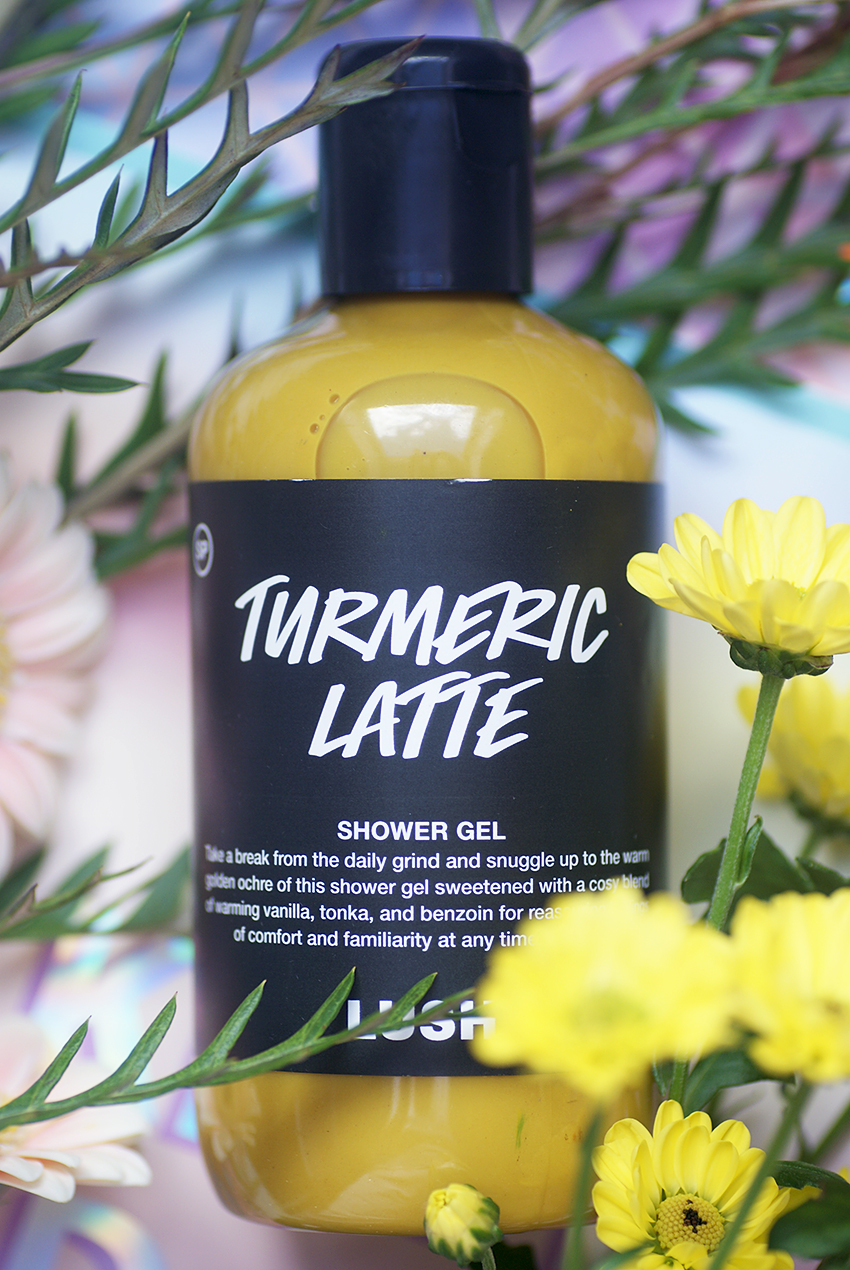 Review Lush Turmeric Latte Shower Gel Oh My