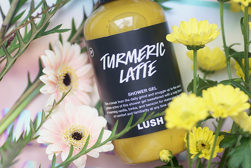 Review Lush Turmeric Latte Shower Gel Oh My