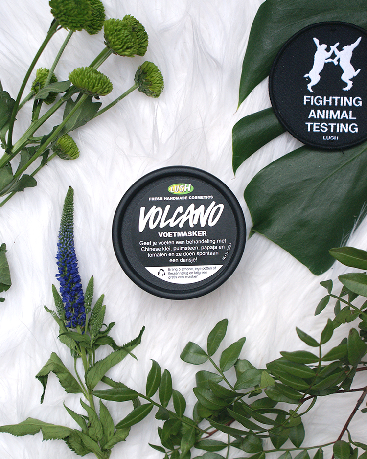 Review: Lush Volcano Foot Mask - Oh My Lush.com