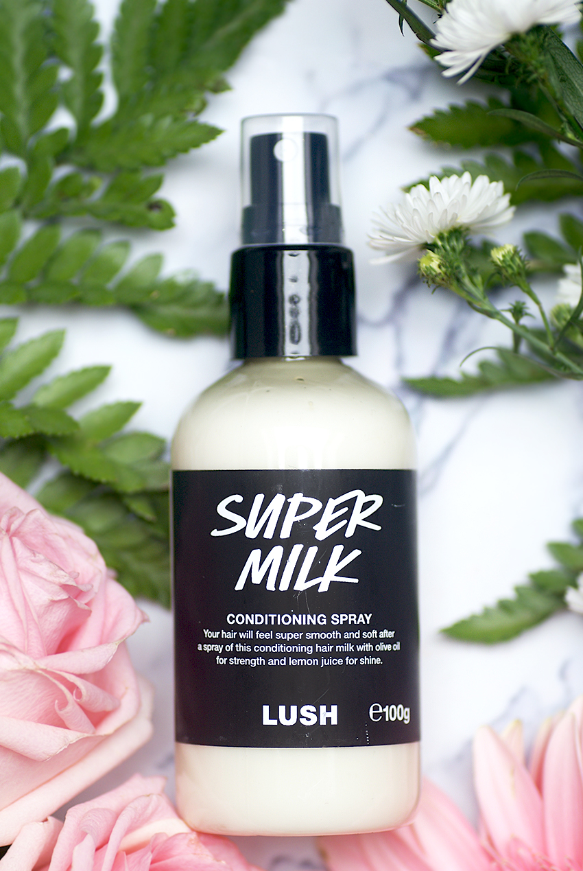 Review: Lush Super Milk Hair Conditioner Spray - Oh My Lush.com